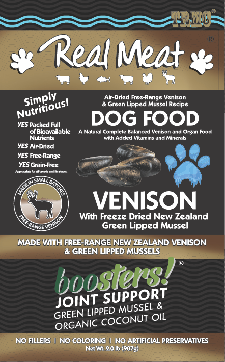 2lb Venison Dog Food with Mussels
