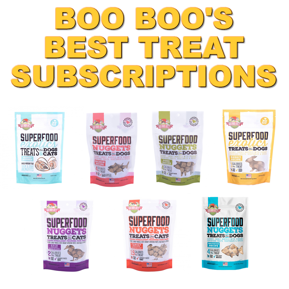 Subscription Boo Boos Best Dog Treats: The Real Meat Company