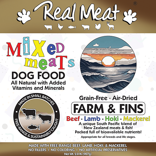 Mixed Meat Farm & Fins 2lb Dog & Cat Food